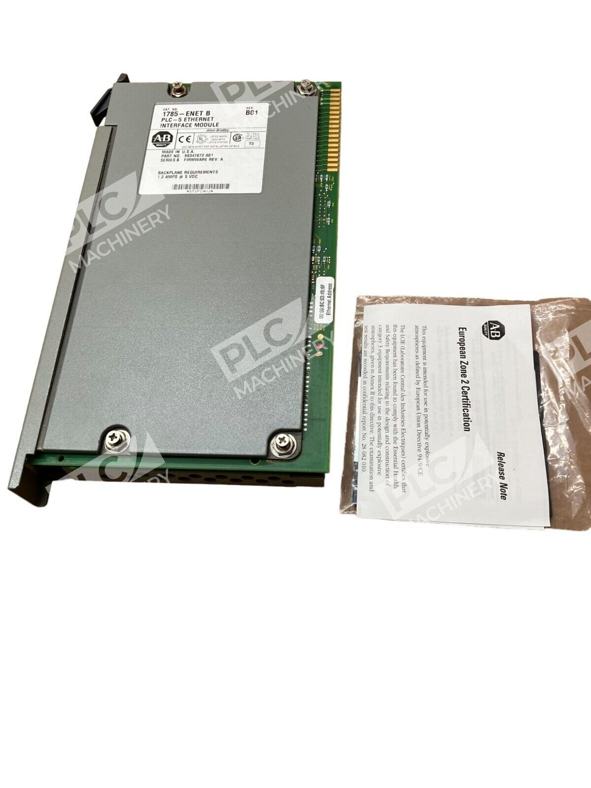 Allen Bradley 1785-ENET /B PLC-5 Ethernet Interface Module ...