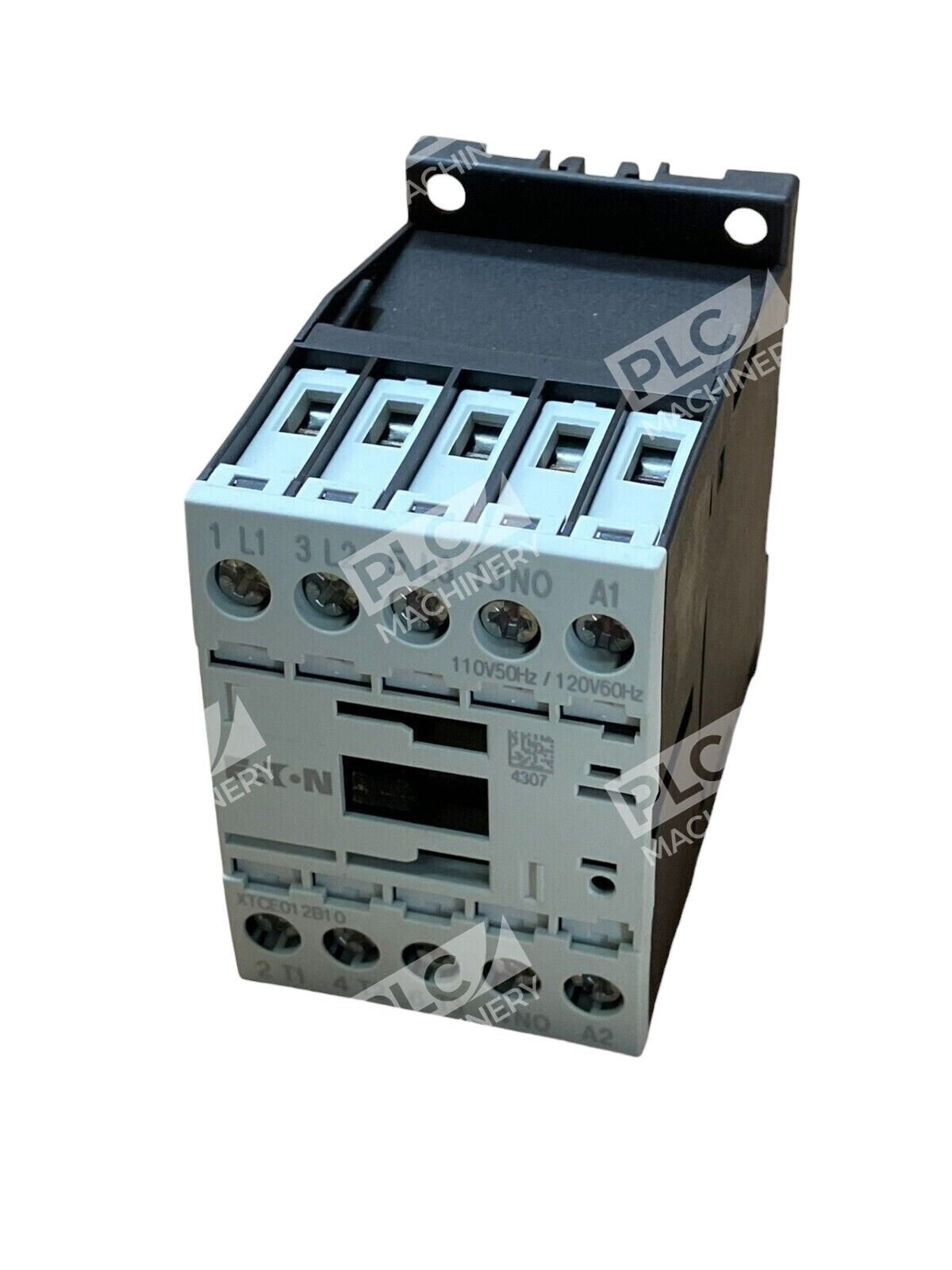 Eaton XTCE012B10A Contactor 3P FVNR 12A Frame B 1NO 110/50 120/60 Coil ...