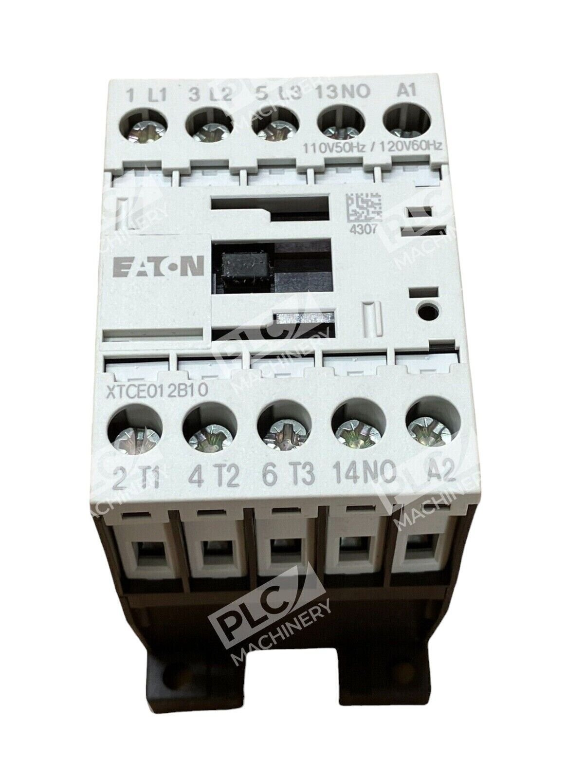 Eaton XTCE012B10A Contactor 3P FVNR 12A Frame B 1NO 110/50 120/60 Coil ...