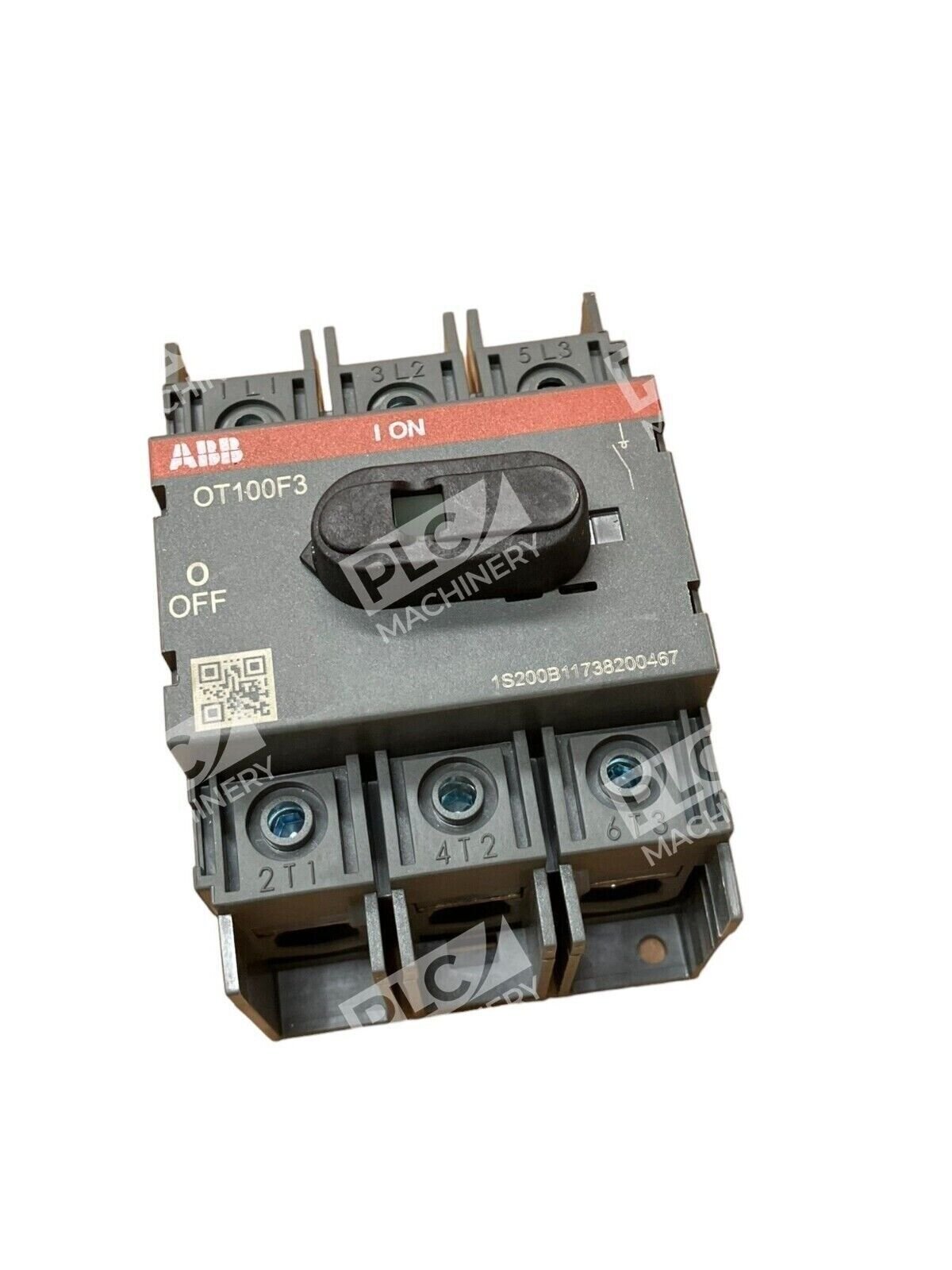 ABB OT100F3 600VAC 100A General Purpose Switch - PLCmachinery.com