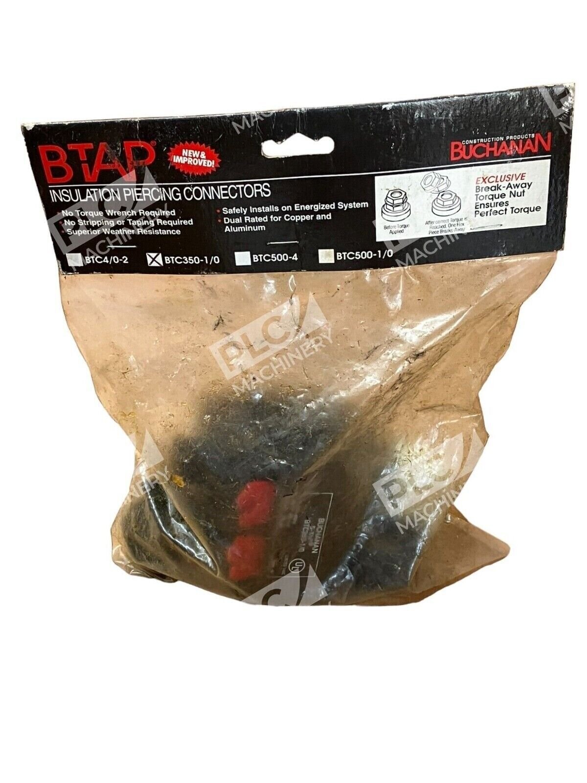 Buchanan BTC350-1/0 B-Tap Insulation Piercing Connectors - PLCmachinery.com