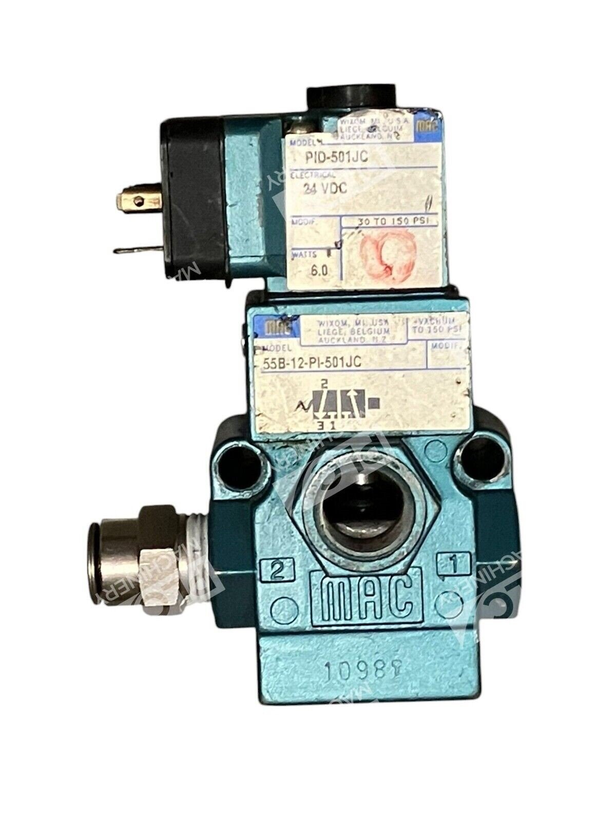 MAC Valve 55B-12-PI-501JC