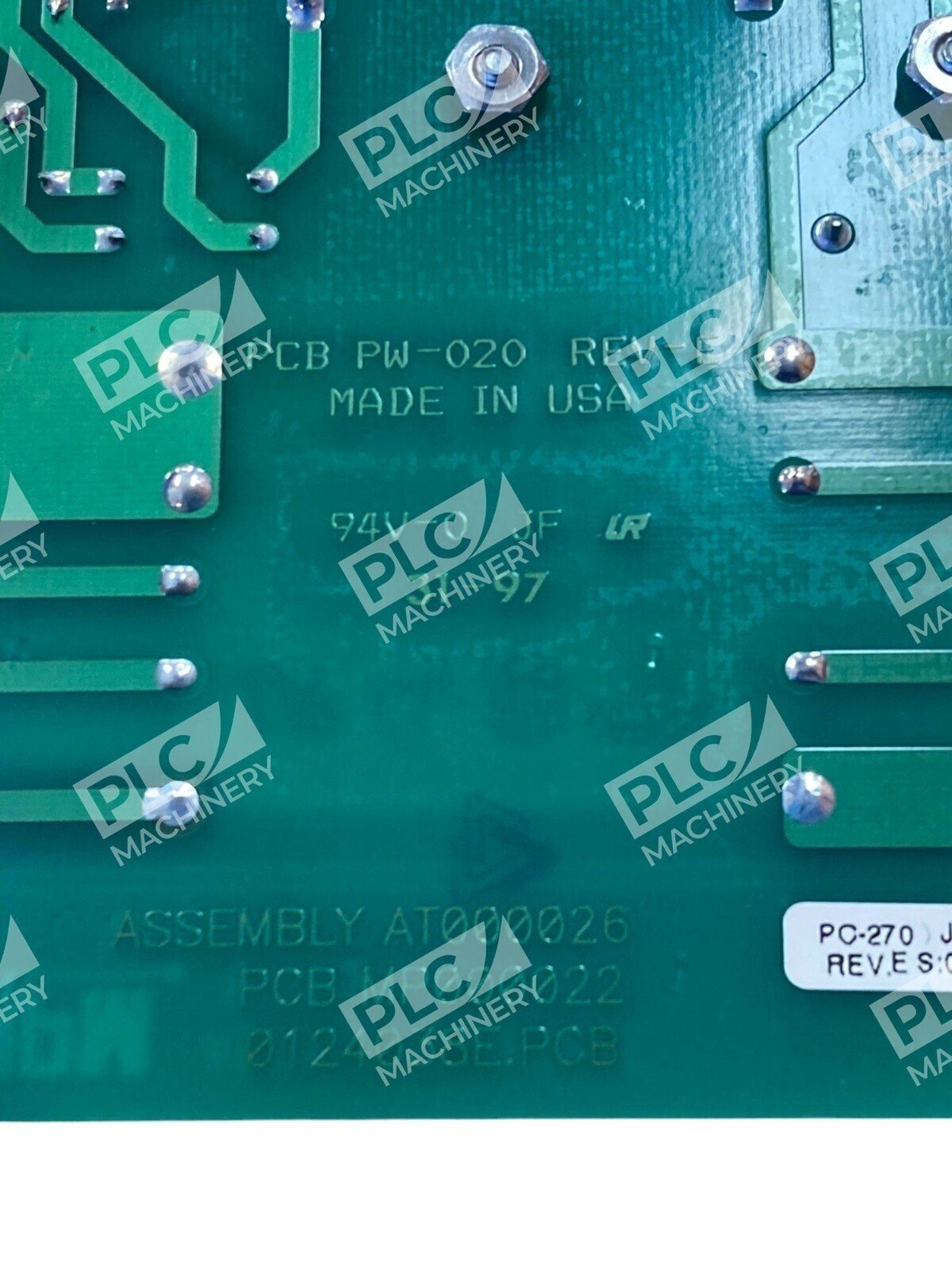 MPM ASSY PC-270 Rev E AT000026 MP000022 Circuit Board PCB PW-020 Rev E