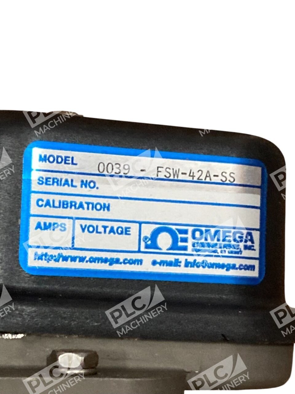 Omega Engineering 0039 Flow Switch FSW-42A-SS