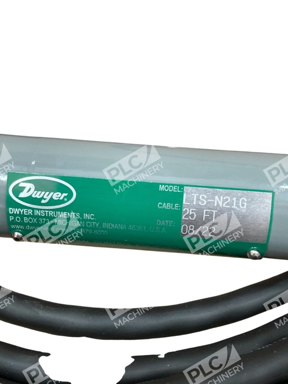 Dwyer Instruments 124538-25 25Ft Cable Tilt Switch Probe LTS-N21G-025