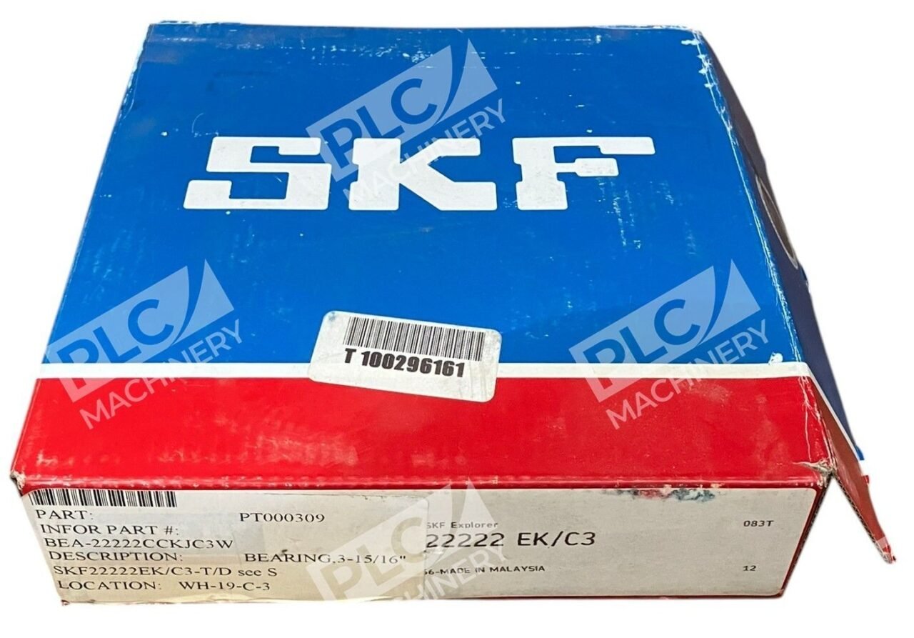 SKF Explorer 3-15/16″ Spherical Roller Bearing 22222 EK/C3