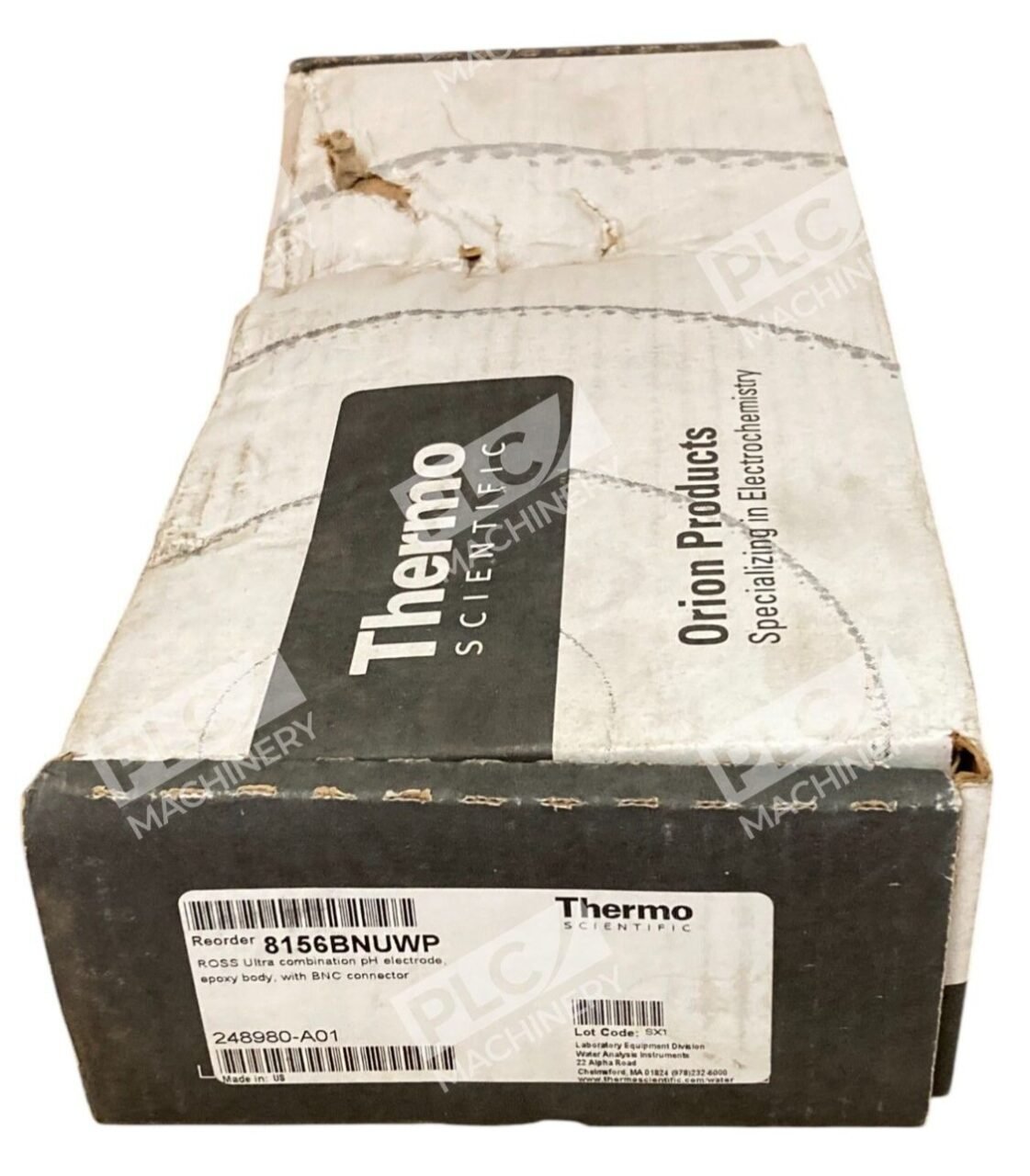 Thermo Scientific 248980-A01 Ross Ultra Combination pH Electrode 8156BNUWP