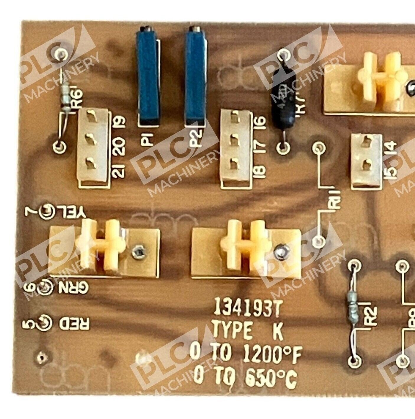 Love Controls 0-1200F 0-650C Type K Temperature PC Board 134193T